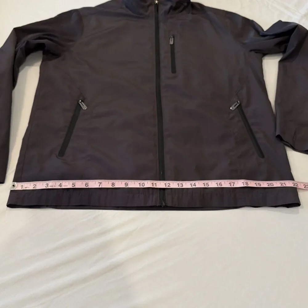 Tumi | Jackets & Coats | Tech By Tumi Mens M Dark Gray Packable Jacket ...